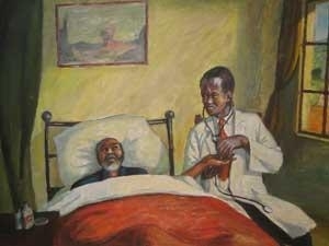 George Pemba | Street Scene (1996) | MutualArt