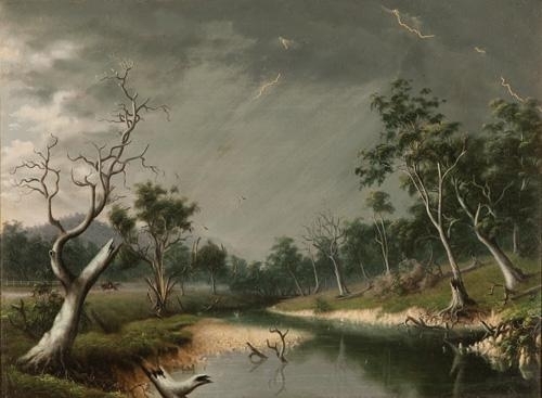 A.W. Eustace | Running Before The Storm | MutualArt