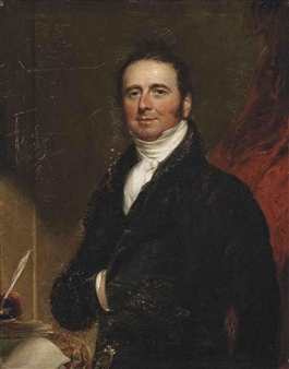 British School, 19thCentury | 2 works: Portraits of women (19th Century ...