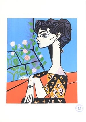 Picasso Pablo | Jacqueline With Flowers | MutualArt