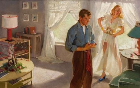 Gil Elvgren | The Three Dollar Bill, Today's Woman magazine, story ...
