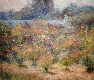 Peter Jander | Garden Scene | MutualArt