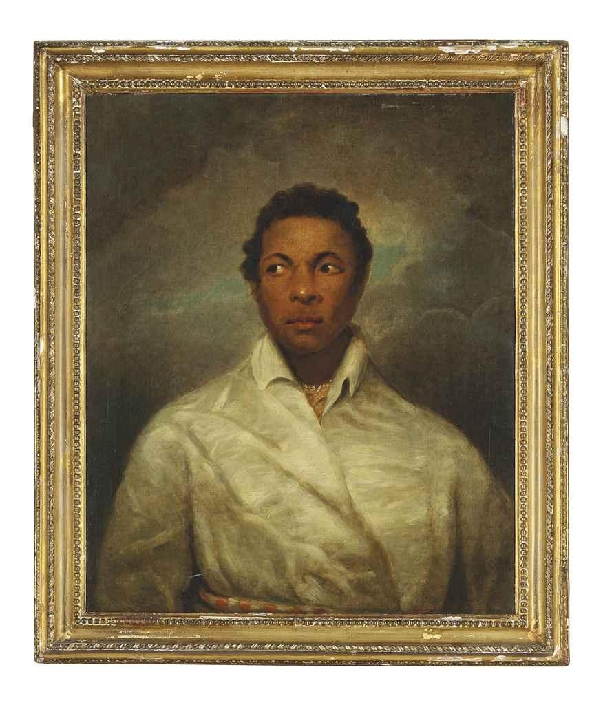 James Northcote | Portrait of Ira Aldridge (1807-1867), bust-length, in ...