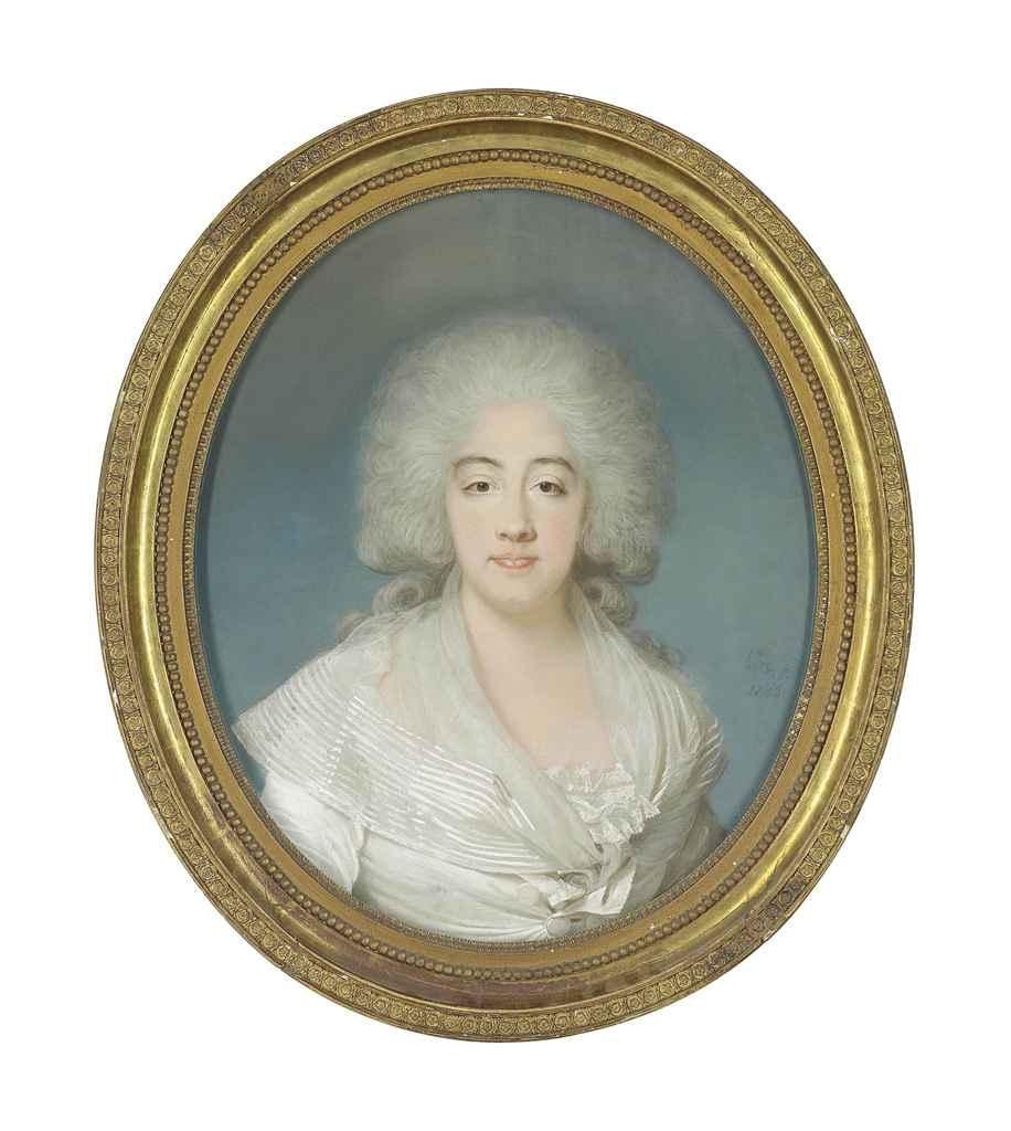 Joseph Boze | Portrait of Marie-Joséphine-Louise de Savoie, comtesse de ...