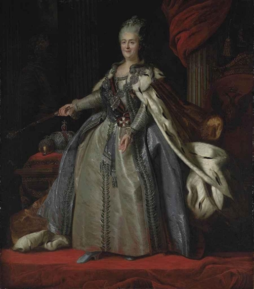 Alexander Roslin | Portrait of Catherine the Great, Empress of Russia ...