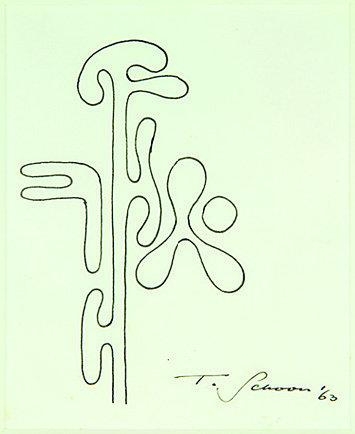 Theo Schoon | Koru Study | MutualArt