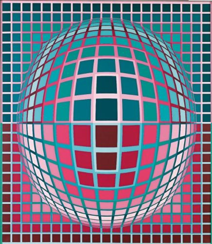 Victor Vasarely | AVYBA (1988) | MutualArt