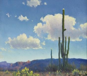 Michael Stack | Desert Rain | MutualArt