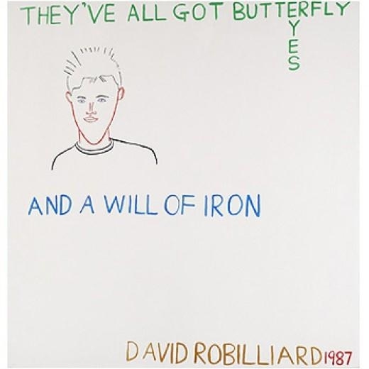 David Robilliard | They've All Got Butterfly Eyes (1987) | MutualArt