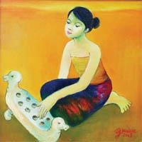 Gunawan Bagea | Bermain (2005) | MutualArt