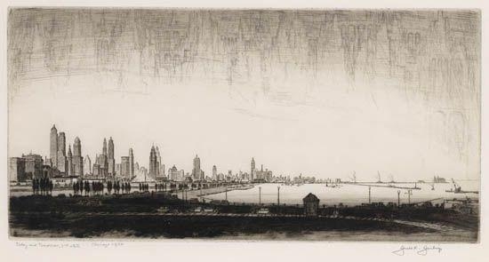 Gerald Geerlings | Today and Tomorrow (Chicago) (1930) | MutualArt