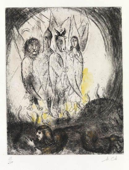 Marc Chagall | Vocation de Jérémie (1931 - 1939) | MutualArt