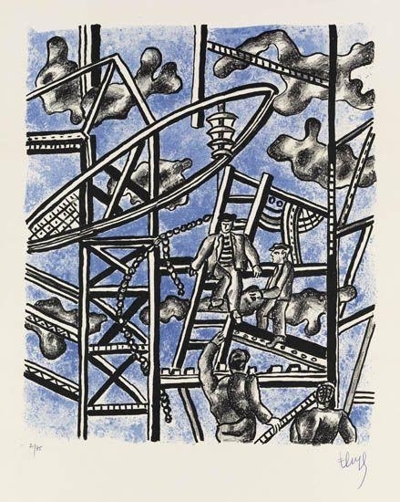 Fernand Léger | Les Constructeurs (1951) | MutualArt