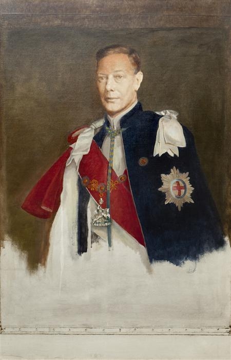 Gerald Festus Kelly | Study For The Coronation Portrait Study Of King ...