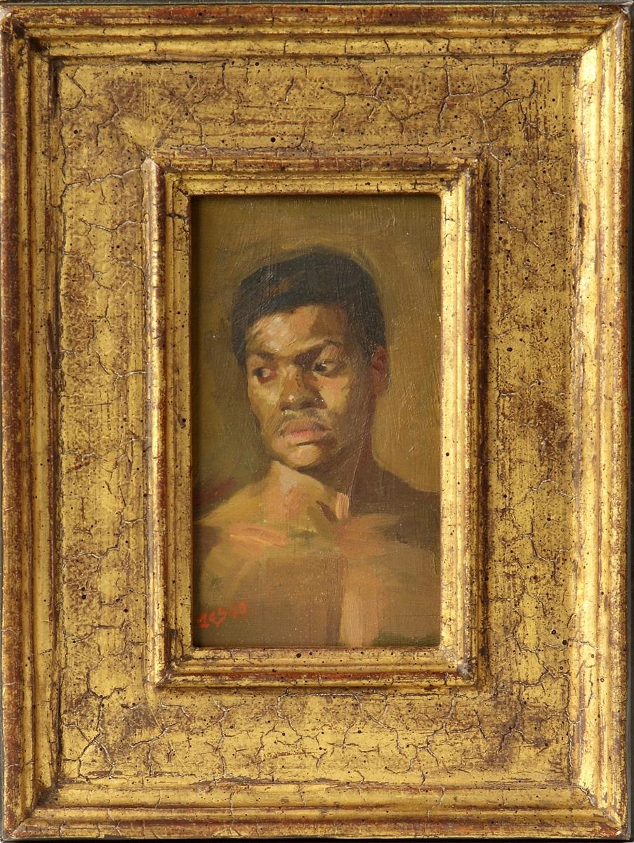 Aaron Shikler | Portrait (1963) | MutualArt