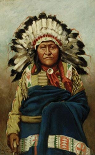 John Hauser | Chief Spotted Tail, Sioux (1908) | MutualArt