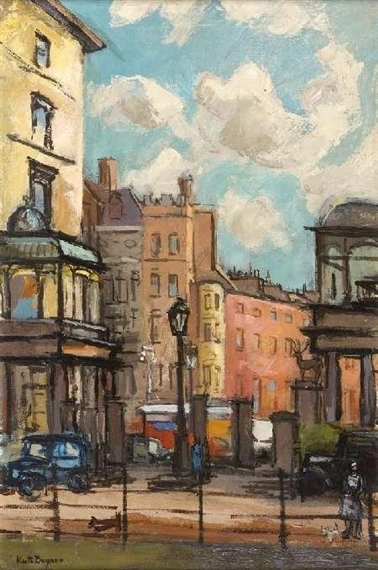 Keith Stuart Baynes | Gate in Hyde Park | MutualArt