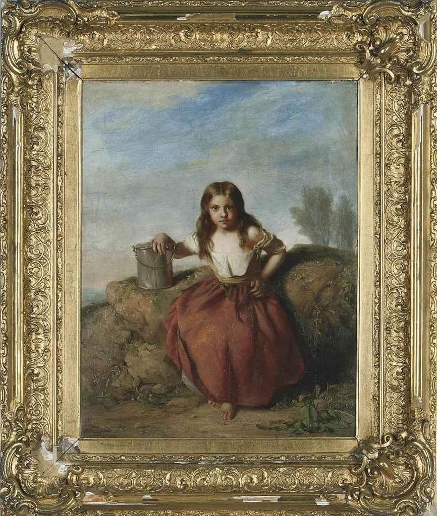 John Thomas Peele | 2 works: The young helper; The young water carrier ...