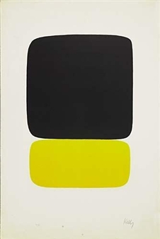 Ellsworth Kelly | Yellow over Yellow (Clair Série IX, N°22) | MutualArt