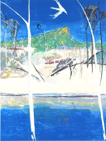 Arthur Merric Bloomfield‏ Boyd | Pulpit Rock Landscape (1994) | MutualArt