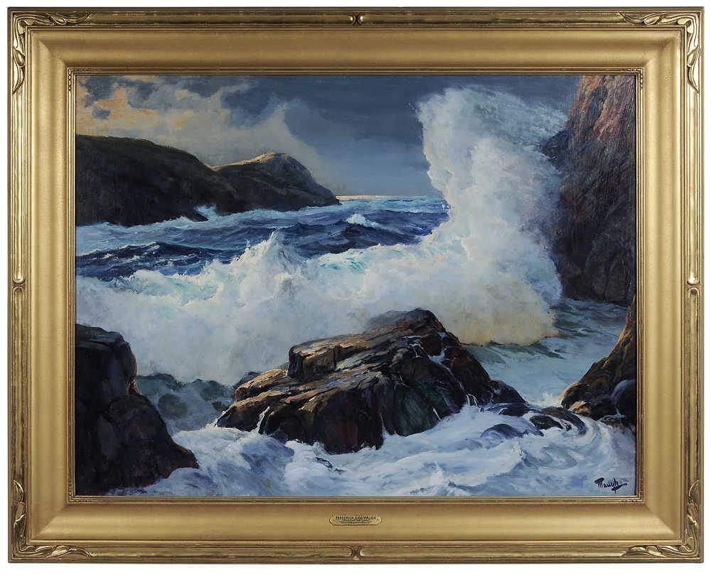 Frederick Judd Waugh | RUM ROW (1922) | MutualArt