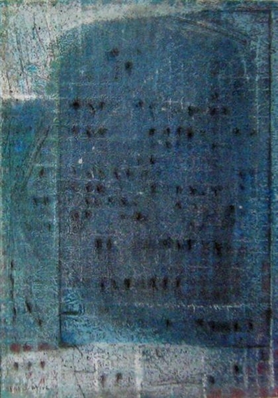 Stanley Merz | Untitled (Blue) | MutualArt