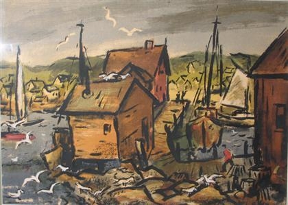 Leonard Pytlak | 2 works: Gull's Haven; Under the Overpass | MutualArt