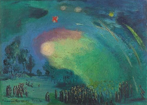 Frances Penney Avery | Fireworks Display (1951) | MutualArt