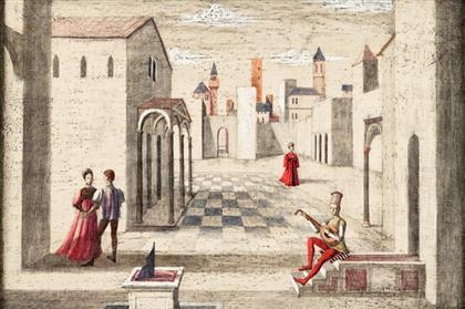 Giorgio Perfetti | THE INCOMPARABLE STILLNESS AT SUNSET (1960) | MutualArt