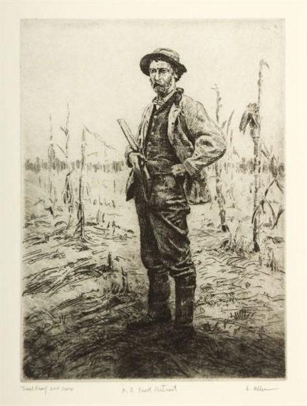 Gordon Allen | A.B. Frost Portrait | MutualArt