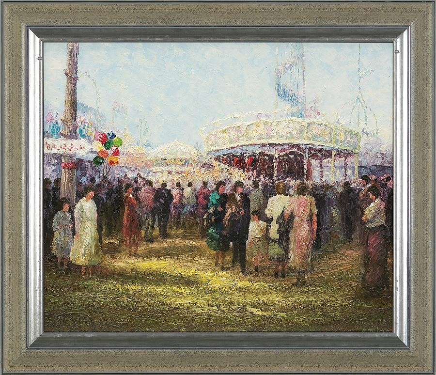 Alexander Thiele | In an Amusement Park | MutualArt