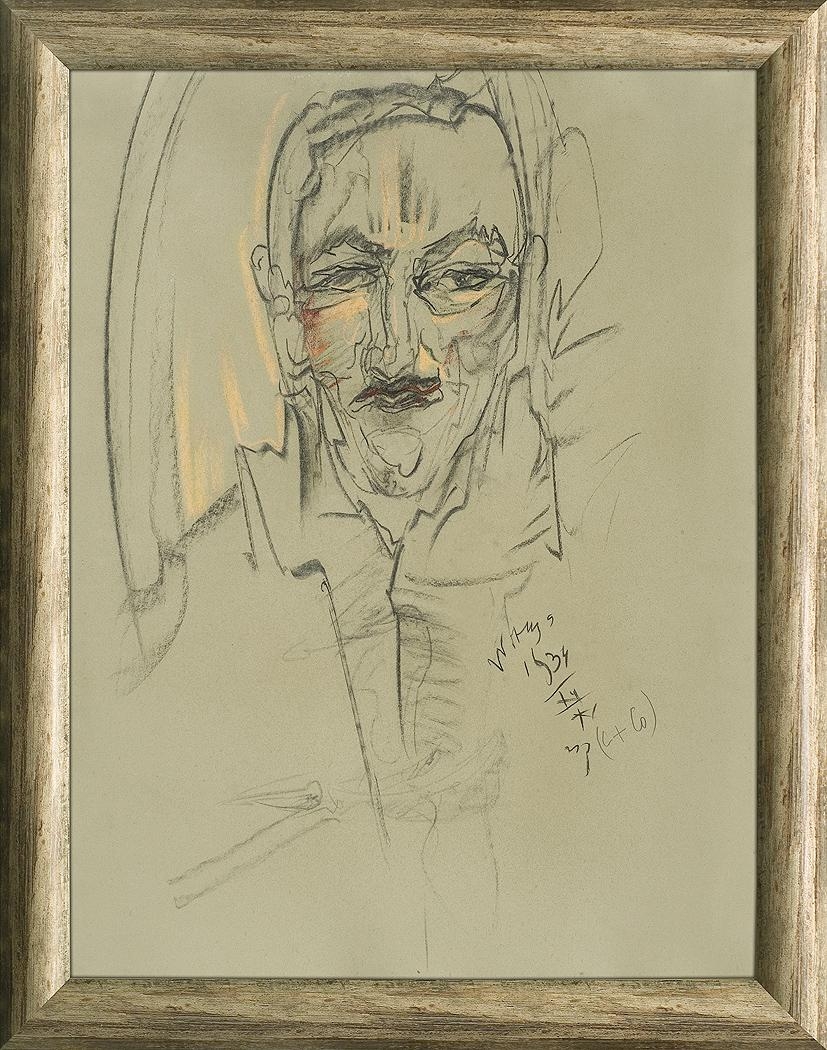 Stanislaw Ignacy Witkiewicz | Woman's portrait (1938) | MutualArt