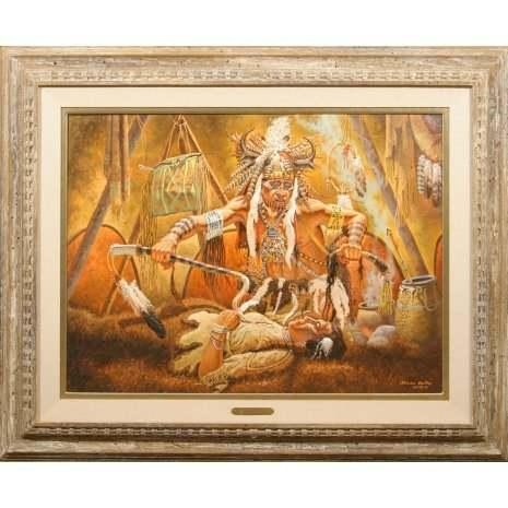 Michael Gentry | The Spiritualist's Blessing (1990) | MutualArt