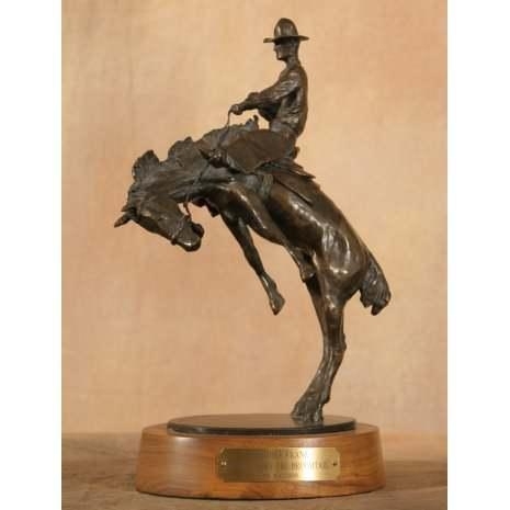 J.K. Ralston | Brother Frank Topping Off The Broomtail | MutualArt