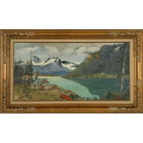 Harvey Goodale | Alaskan Homestead (1977) | MutualArt