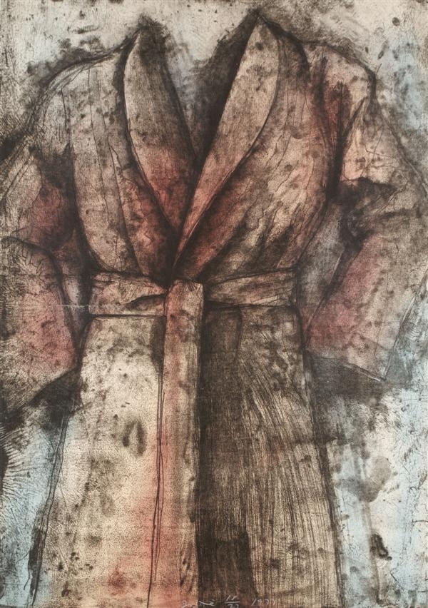 Jim Dine | Spray Painted Robe (1977) | MutualArt