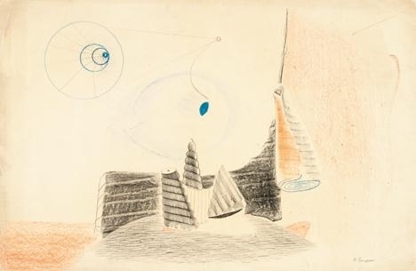 Sir Roland Penrose | Surrealist Composition | MutualArt