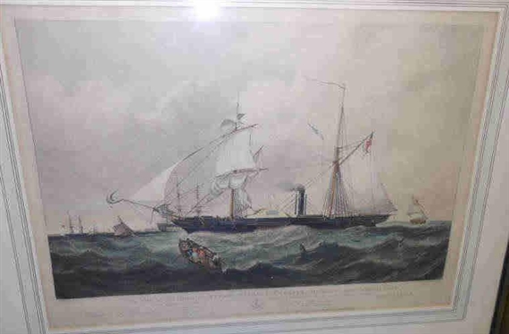 Henry A. Papprill | View of her Majesty's steam frigate cyclops | MutualArt