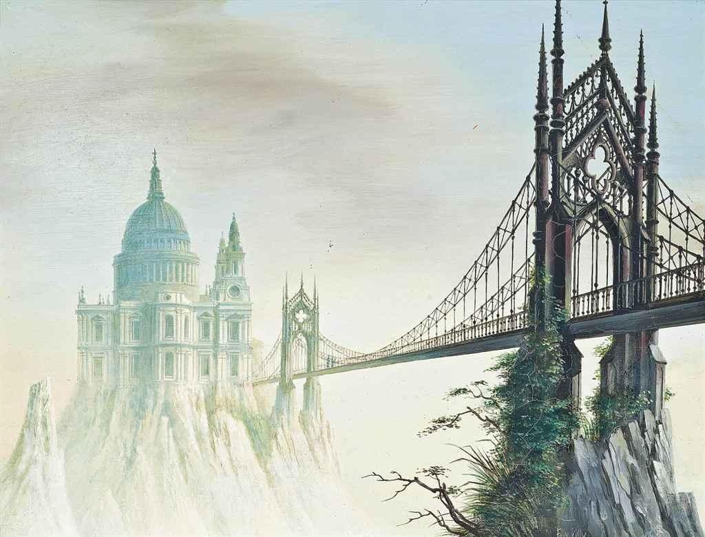 Felix Kelly | An Alpine Folly | MutualArt