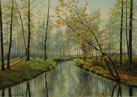 Georges Lecompte | 2 Artworks at Auction | MutualArt