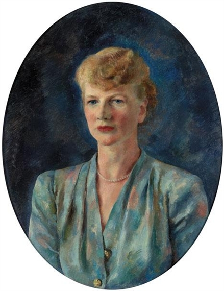 Henriette Wyeth | PORTRAIT OF ELIZABETH HATHAWAY MCCOY | MutualArt