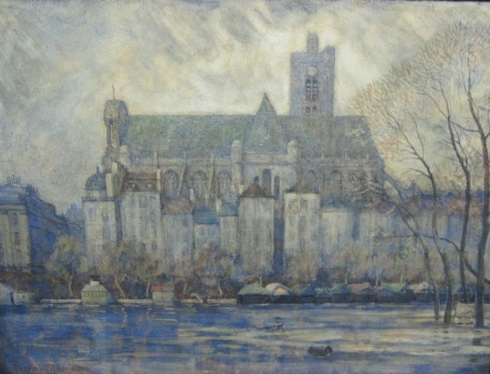 Charles Maundrell | The Seine in Flood | MutualArt