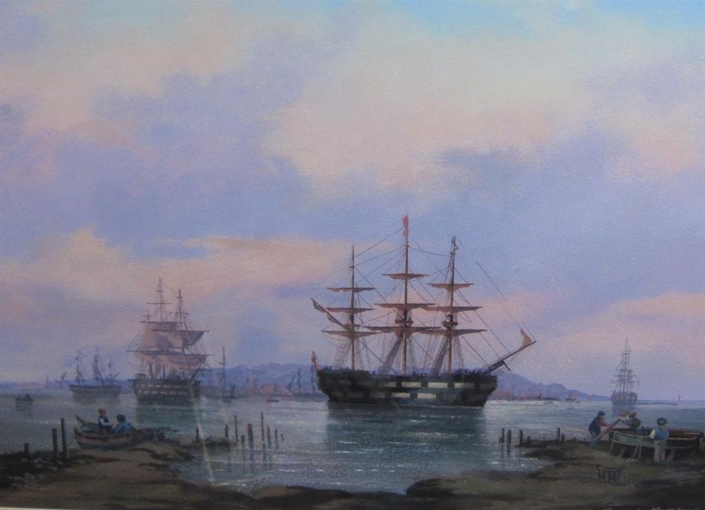 Michael Matthews | Sailing Vessels at a Port | MutualArt