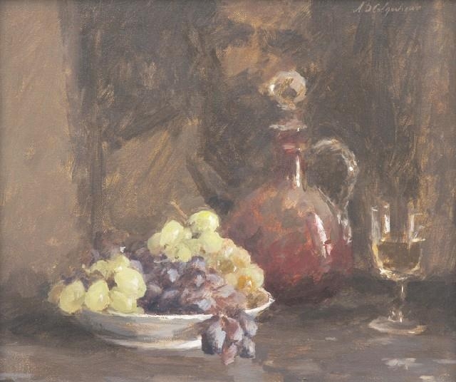 Archibald Colquhoun | Still Life with Grapes | MutualArt