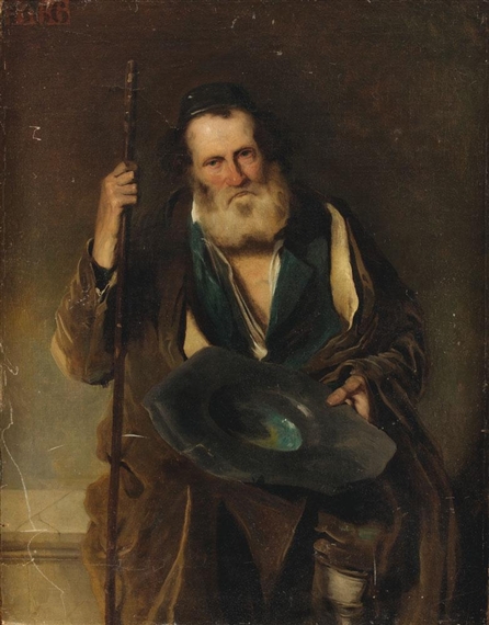 Edouard Moyse | Portrait d'un juif de Jérusalem | MutualArt