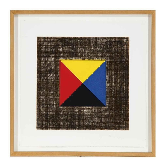 Pat Steir | 5 works: Drawing Lessons (1978) | MutualArt