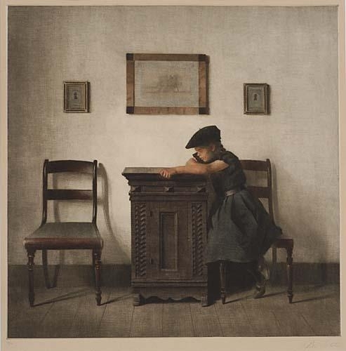 Ilsted Peter | Little Girl with Flat Cap (1924) | Artwork performance ...