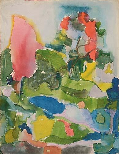 Romare Bearden | Summer Landscape | MutualArt