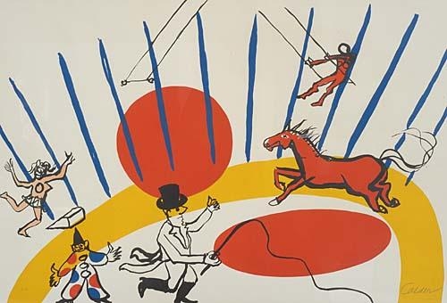 Alexander Calder | THE CIRCUS (Circa 1975) | MutualArt