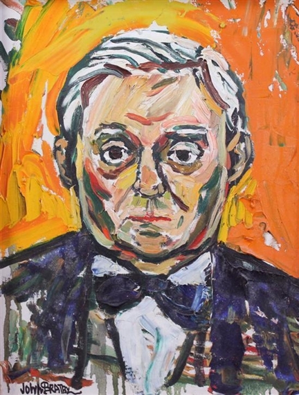 John Randall Bratby | Portrait of Lord Boothby | MutualArt
